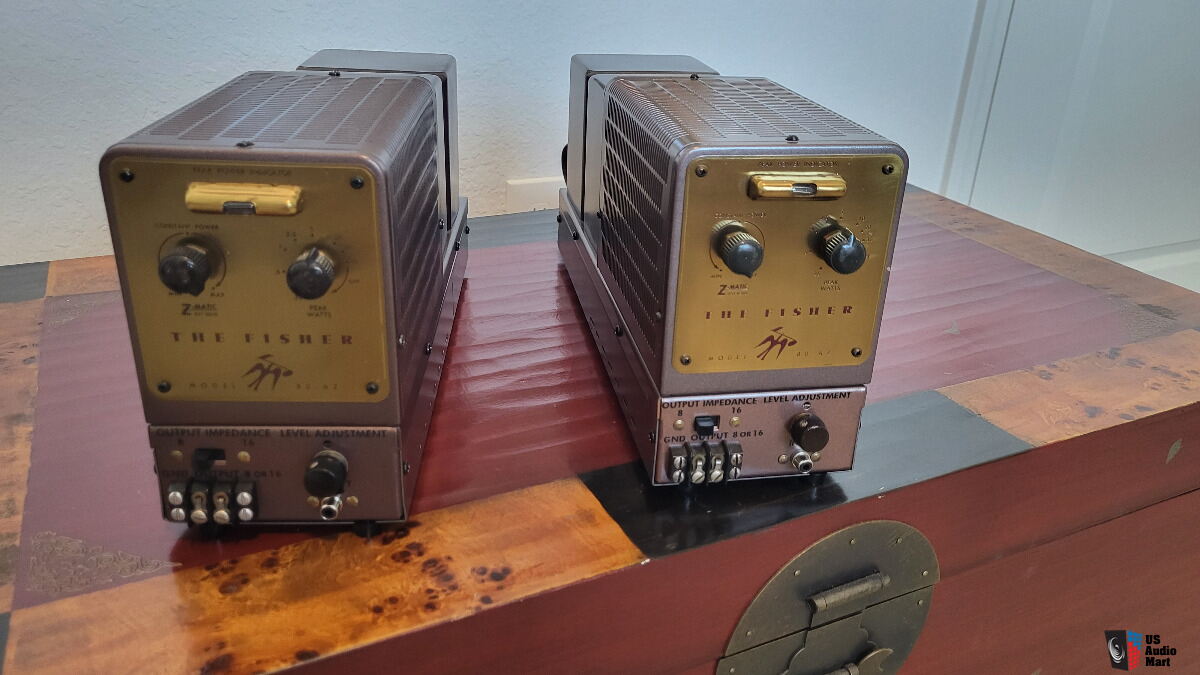 Pair of Fisher 80 AZ Photo #5703496 - US Audio Mart