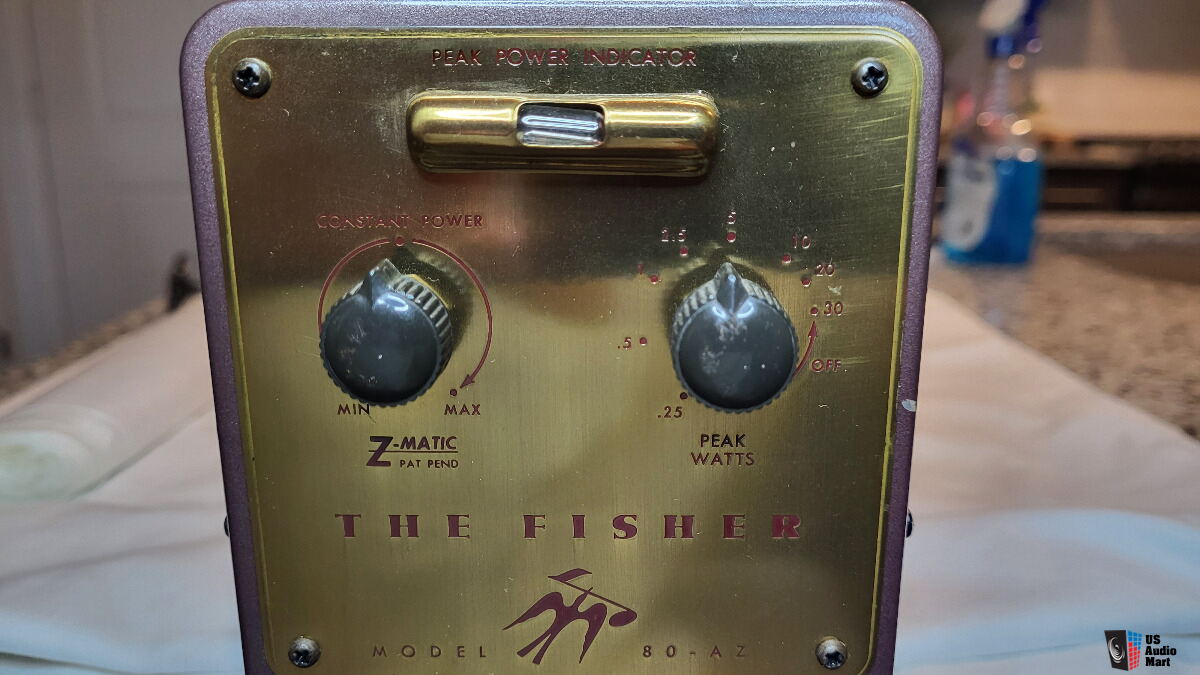 Pair of Fisher 80 AZ Photo #5703497 - US Audio Mart