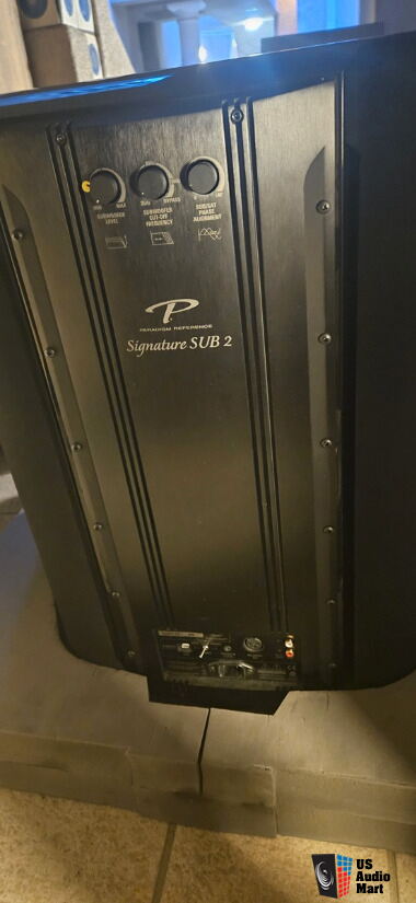 Paradigm Signature Sub 2- Piano Black Flagship subwoofer Photo #5704696 ...