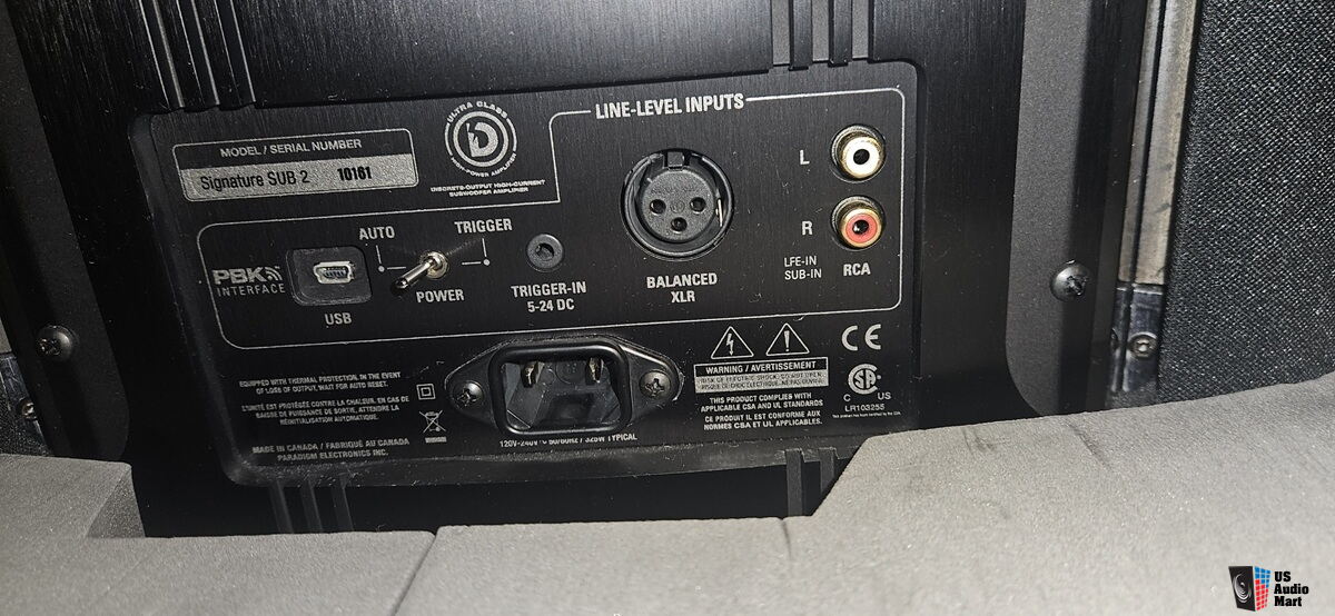 Paradigm Signature Sub 2- Piano Black Flagship subwoofer Photo #5705982 ...