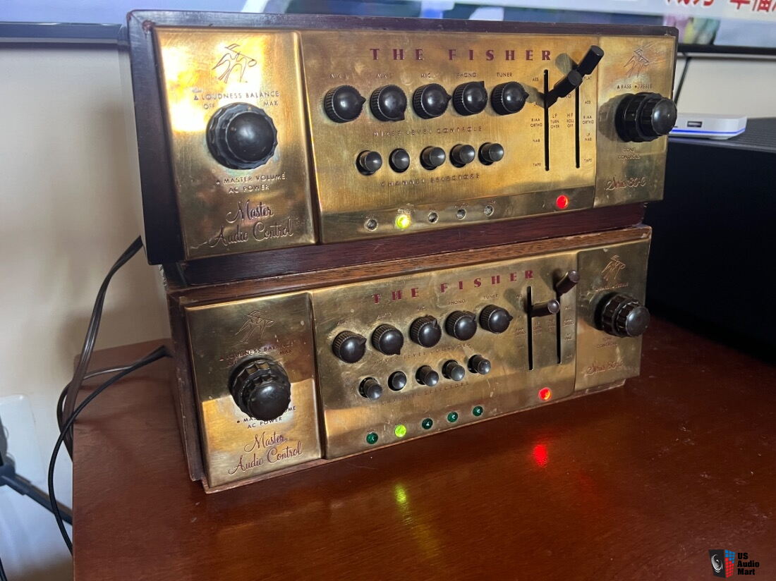 Fisher 80c tube preamplifiers (serviced) Photo #5705184 - US Audio Mart