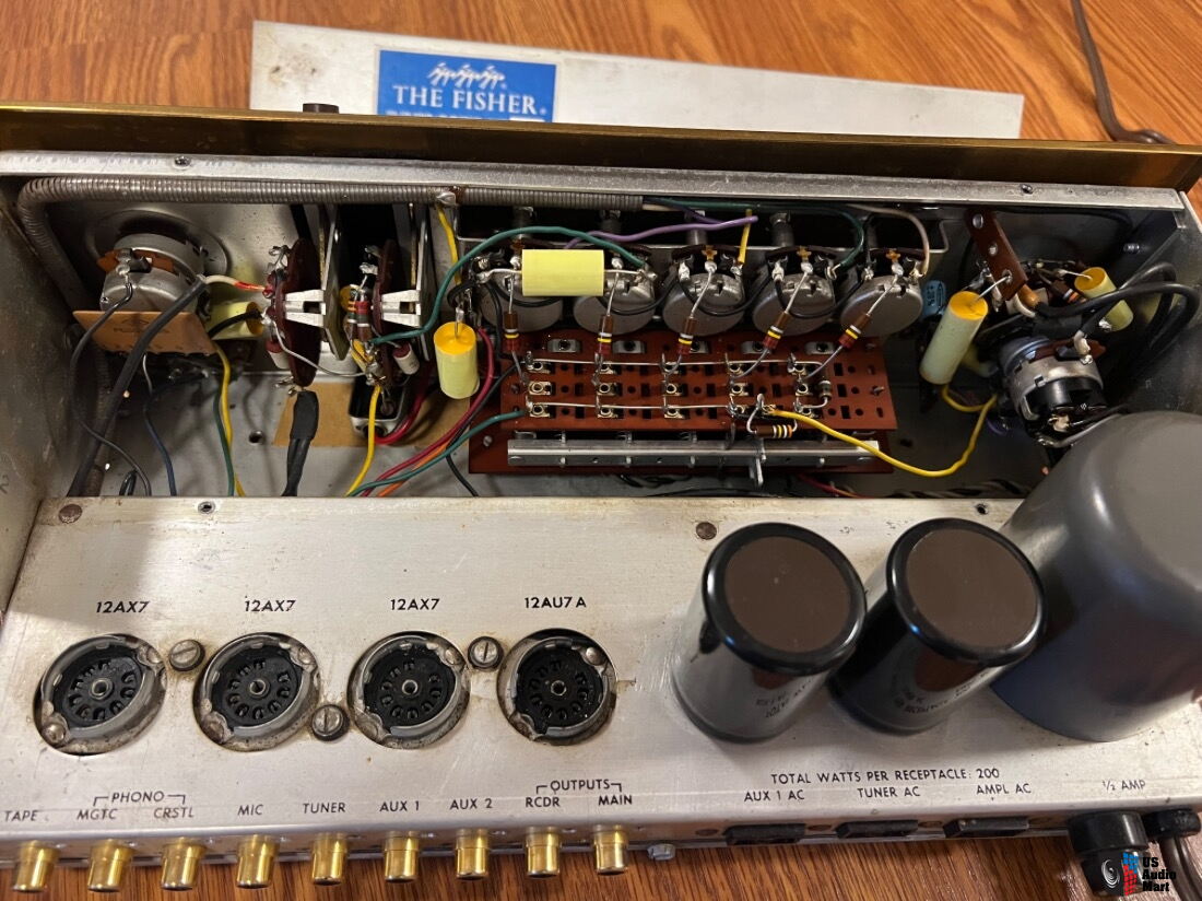 Fisher 80c tube preamplifiers (recapped and serviced) Photo #5705185 ...