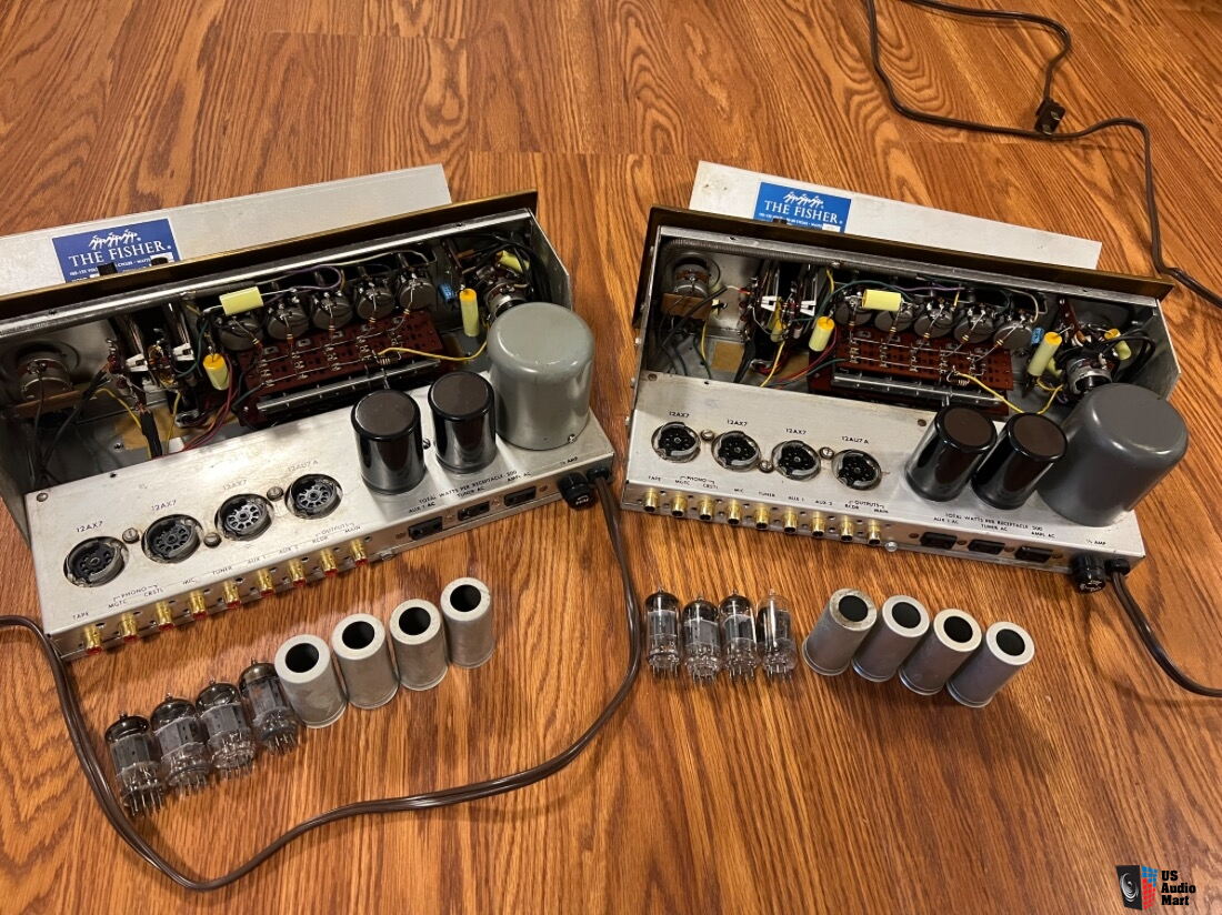 Fisher 80c tube preamplifiers (recapped and serviced) Photo #5705187 ...