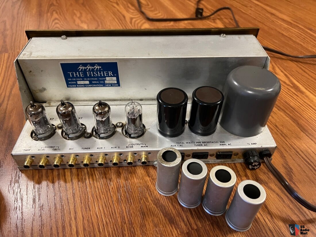 Fisher 80c tube preamplifiers (recapped and serviced) Photo #5705187 ...