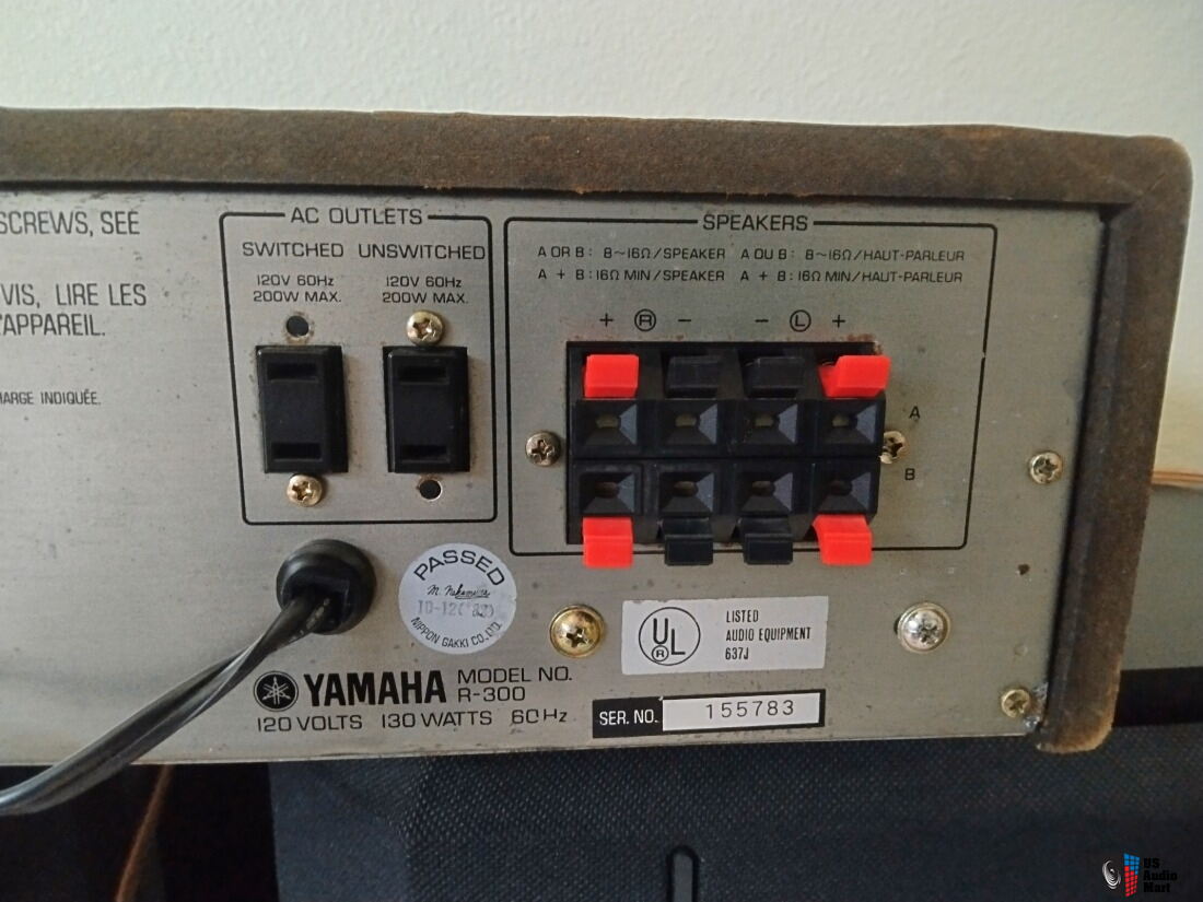 Yamaha Model R-300 Photo #5706897 - US Audio Mart