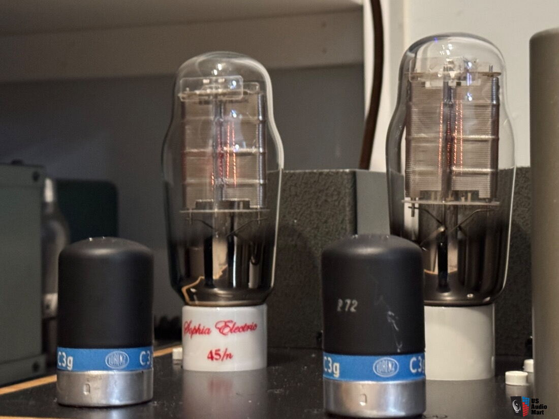 Oliver Sayes 45 SET tube amp with Finemet transformers Photo #5707411 ...