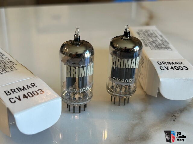 Brimar CV4003 matched pair 12AU7 from Unlce Kevvy at Upscale audio For ...