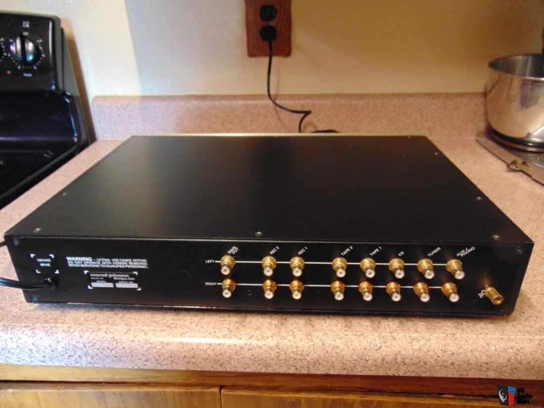 Conrad Johnson PF2 Solid State Preamp-Works Perfectly! Photo #5710371 ...