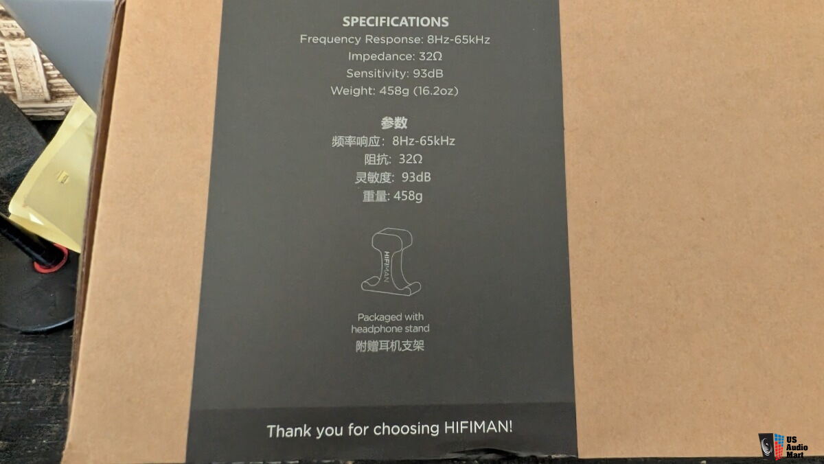 Hifiman HE1000 Stealth Magnet V4 2024 Planar Magnetic Headphones Photo ...