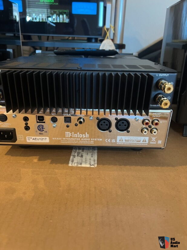 McIntosh MXA80 Integrated Audio System Original Box Photo #5717402 - US ...