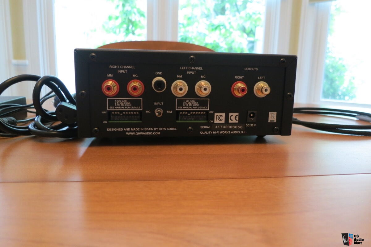 QWC Audio "The Vinyl" Phone Preamplifier MM/MC Inputs - Excellent ...