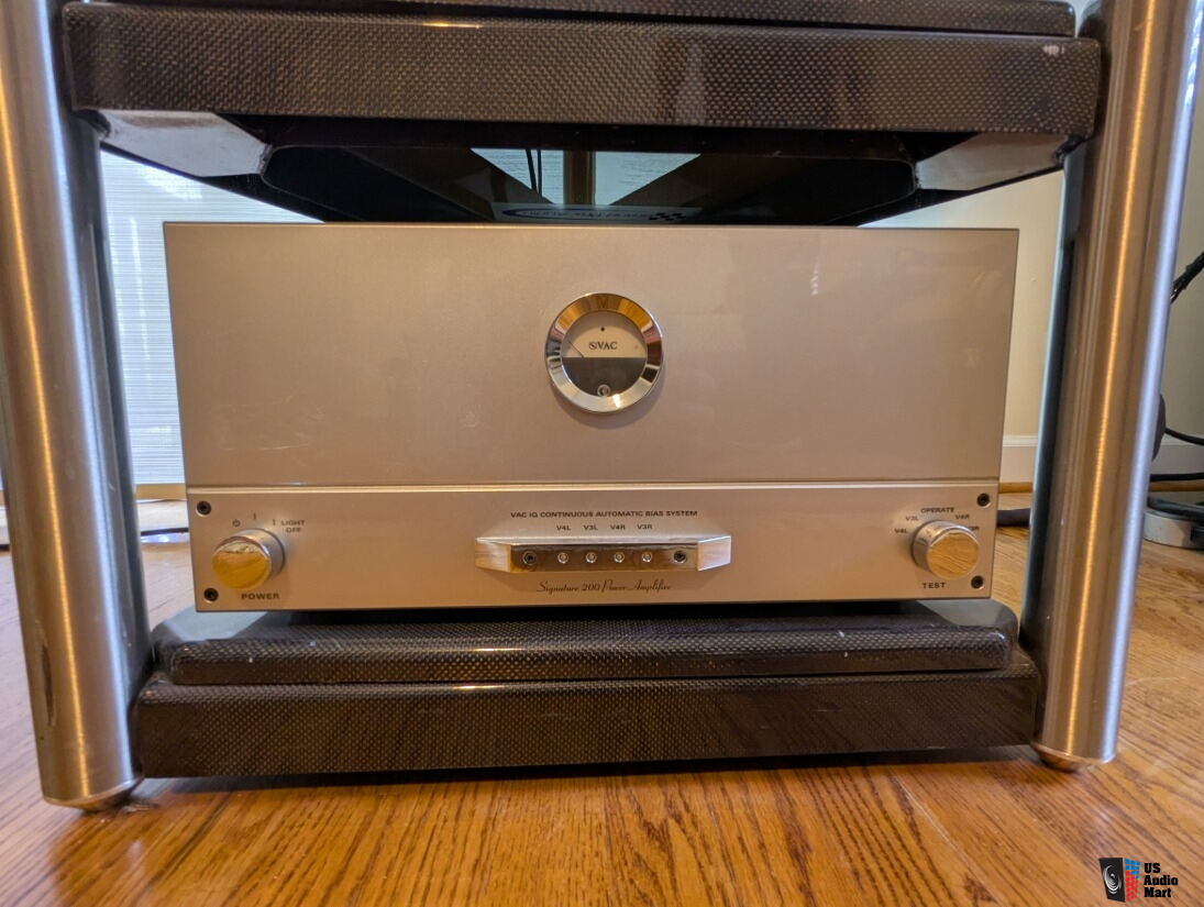 VAC Signature 200 iQ Tube Amp in Silver For Sale - Canuck Audio Mart