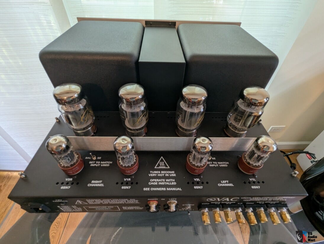 VAC Signature 200 iQ Tube Amp in Silver Photo #5717958 - US Audio Mart
