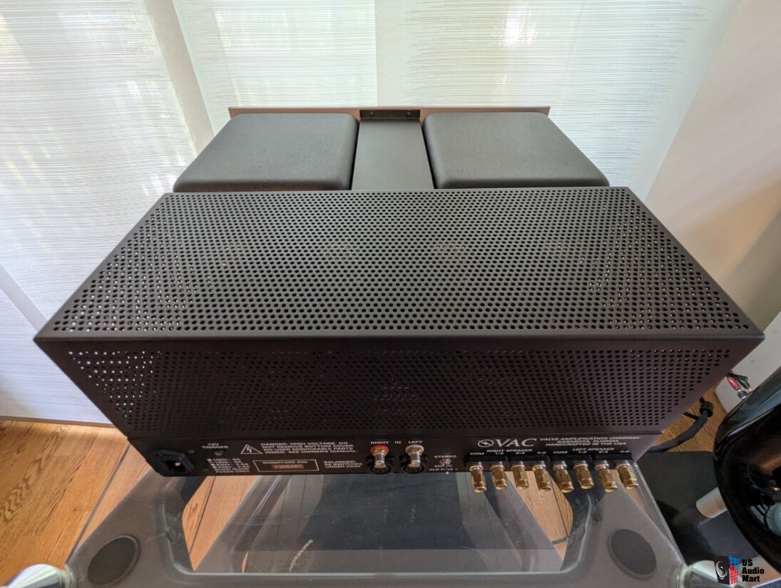 VAC Signature 200 iQ Tube Amp in Silver Photo #5717958 - US Audio Mart