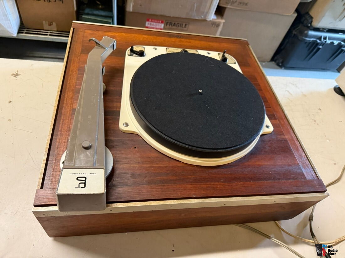 Garrard 301 Schedule 2 Oil Bearing Turntable With Gray Research 208 ...
