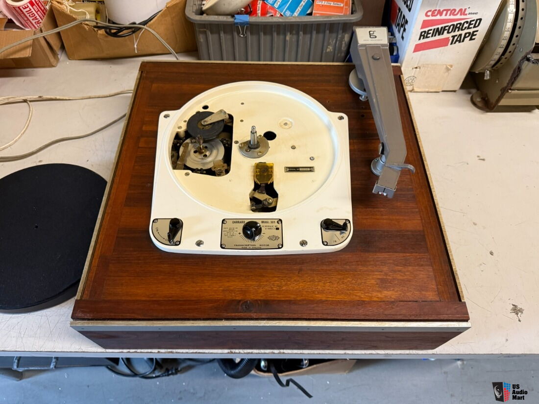 Garrard 301 Schedule 2 Oil Bearing Turntable With Gray Research 208 ...
