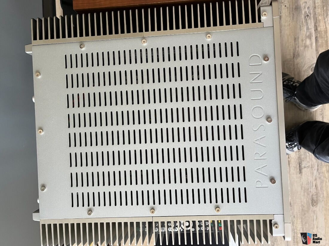 Parasound A21 POWER Amplifier IN SILVER, EXC Condition Photo #5719321 ...