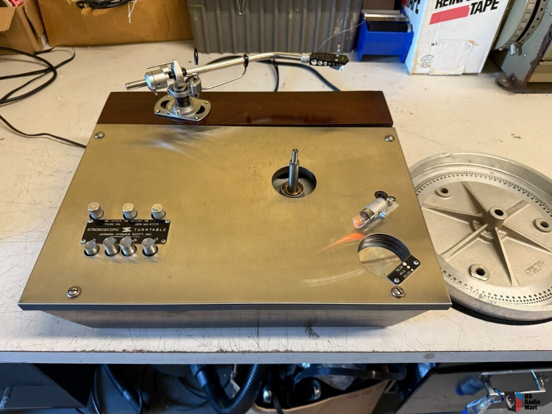 1950s HH Scott 710 Turntable With SME 3009 Tonearm Photo #5719560 - US ...