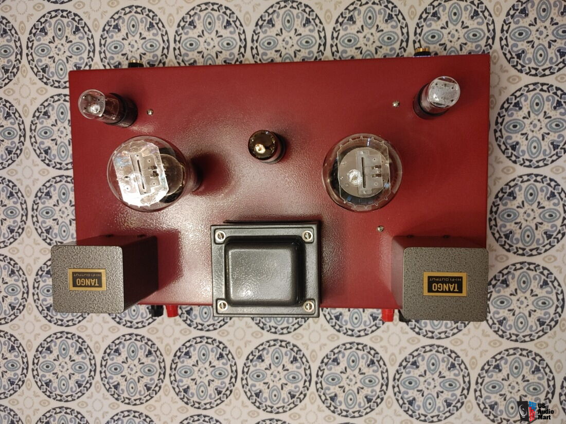 Alan Eaton stereo 45 amplifier with upgrades - Tango transformers and ...
