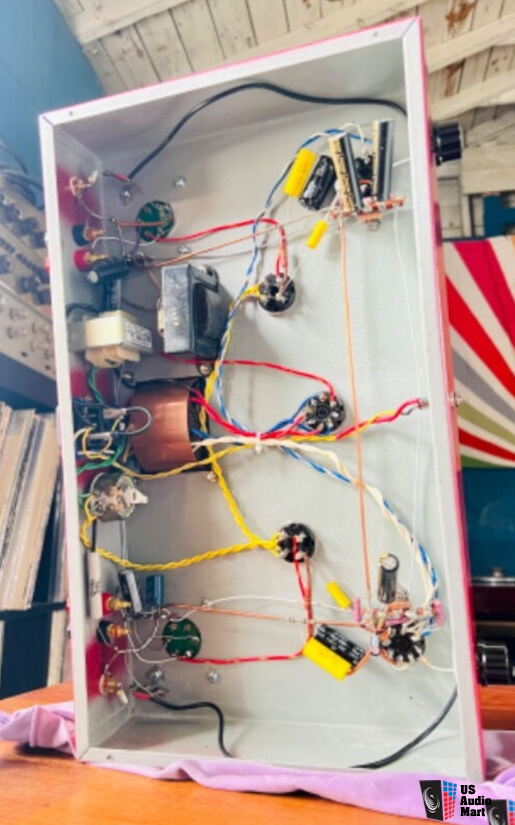 Pending Alan Eaton stereo 45 amplifier with upgrades - Tango ...