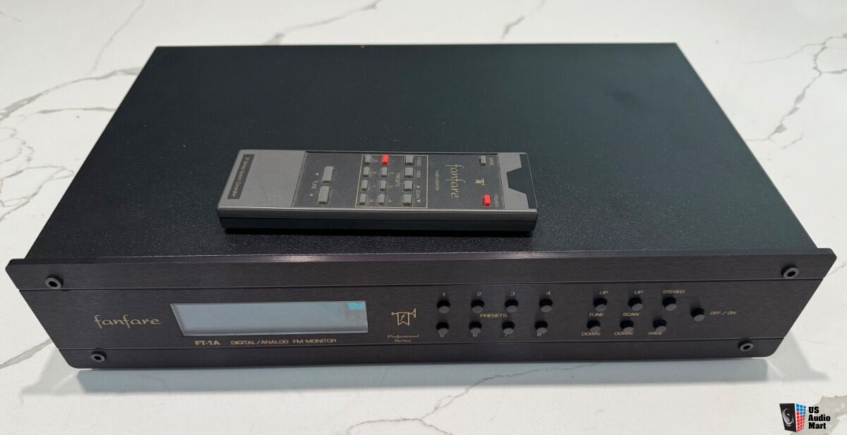 Fanfare FT-1A FM tuner— Stereophile Class A-rated component Photo ...