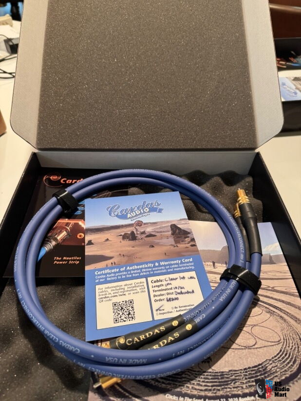 Cardas Clear rev. 1 RCA interconnect Photo #5723798 - US Audio Mart