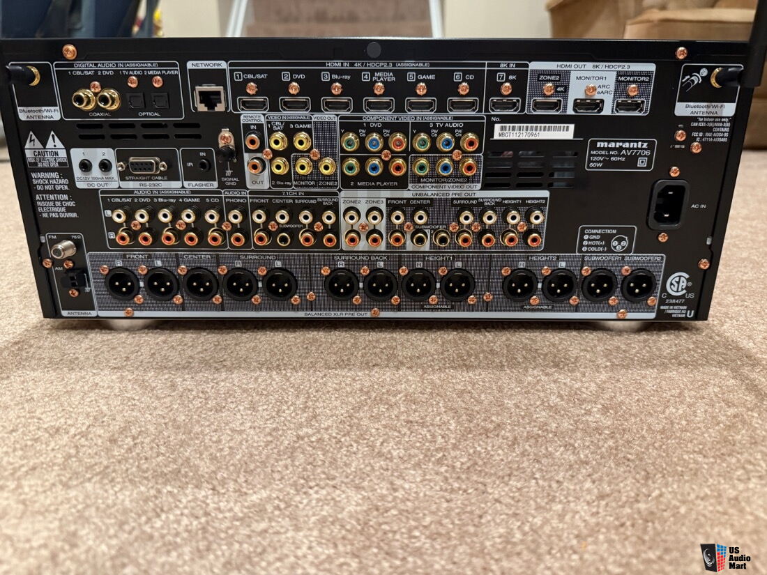 Marantz AV7706 Photo #5723882 - US Audio Mart