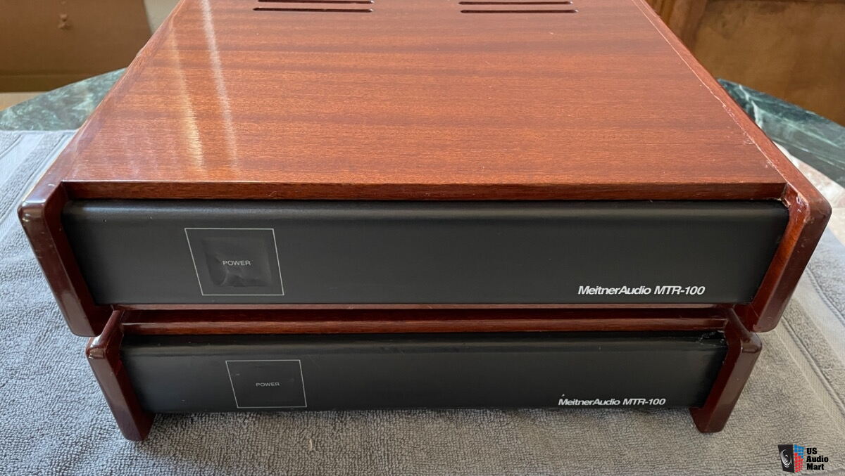 Meitner MTR 100 mono amp pair Photo #5724330 - US Audio Mart