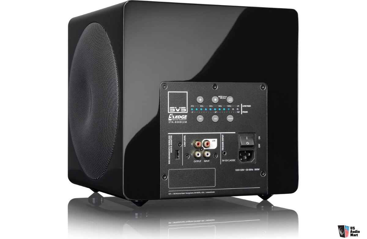 SVS 3000 MICRO Subwoofer - BLACK - One Owner Photo #5727241 - US Audio Mart