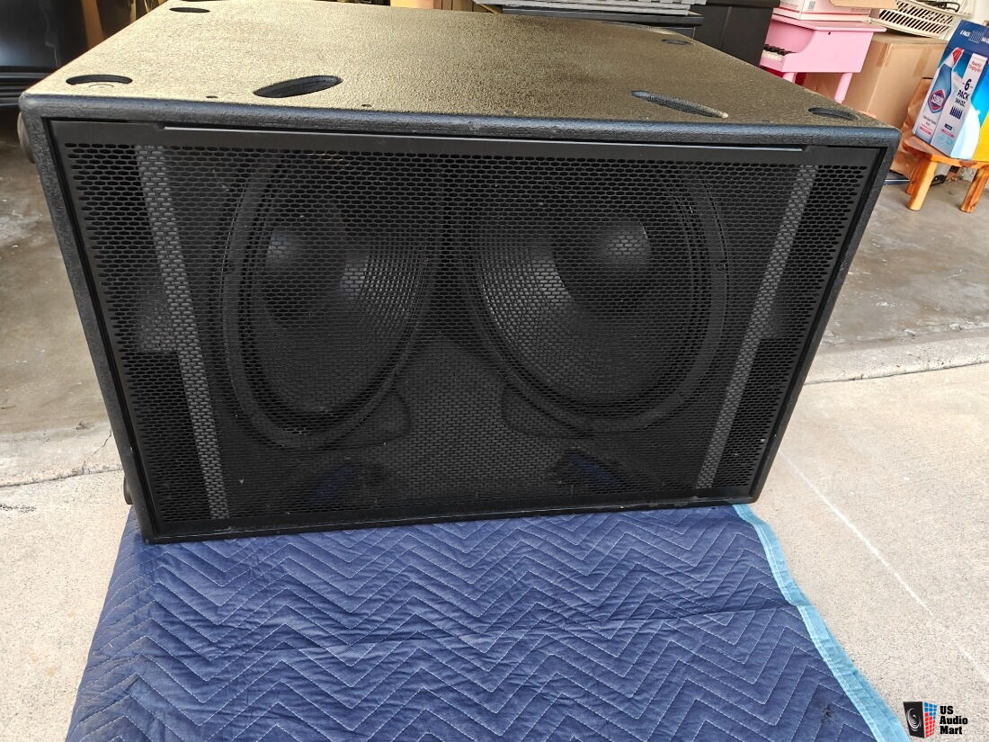 Fulcrum Acoustic US221-2 Dual 21″ Direct-Radiating Subwoofer B&C ...