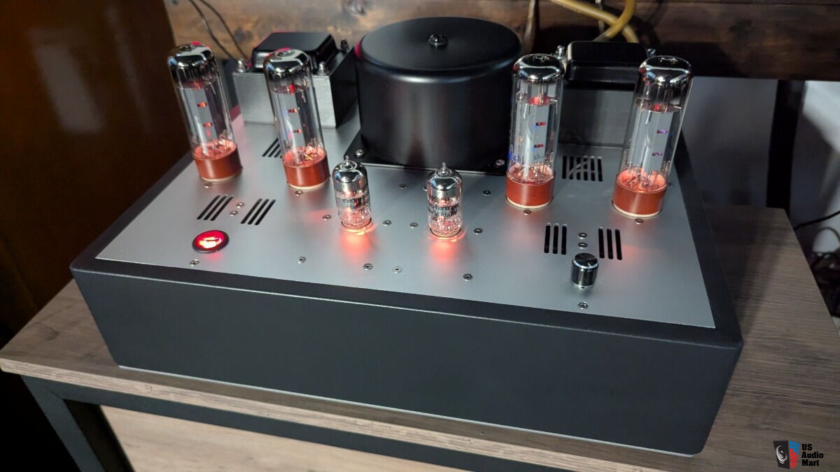 EL34 6CA7 6L6GC Class A/AB Ultralinear Push Pull Stereo Vacuum Tube ...