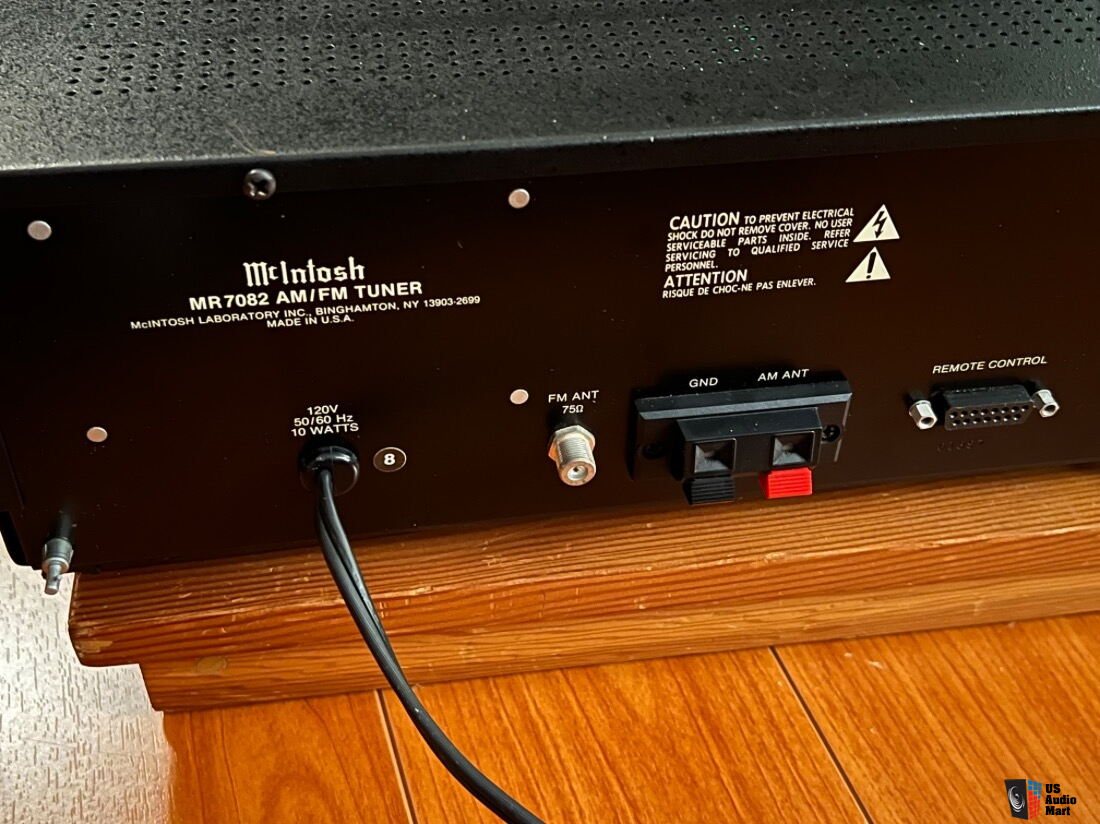 McIntosh MR 7082 Tuner Photo #5734076 - US Audio Mart