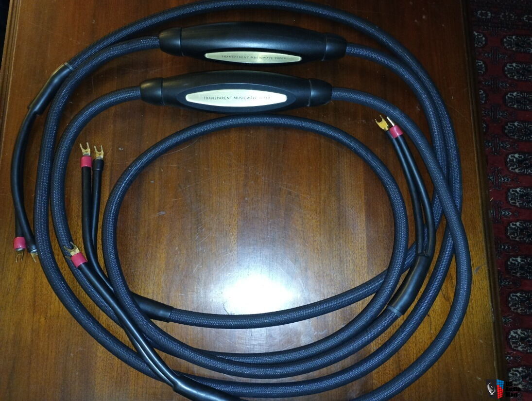 Transparent Audio Musicwave Super MM2 speaker cables - 12 feet - spade ...