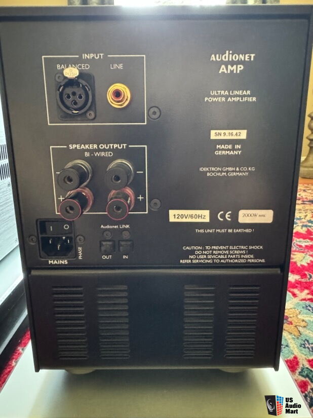 Audionet Max mono block amps with Symposium base Photo #5739666 - US ...