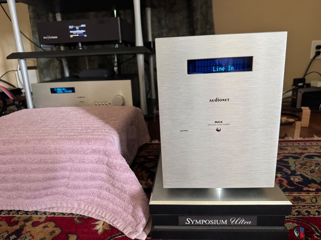 Audionet Max mono block amps with Symposium base Photo #5739666 - US ...
