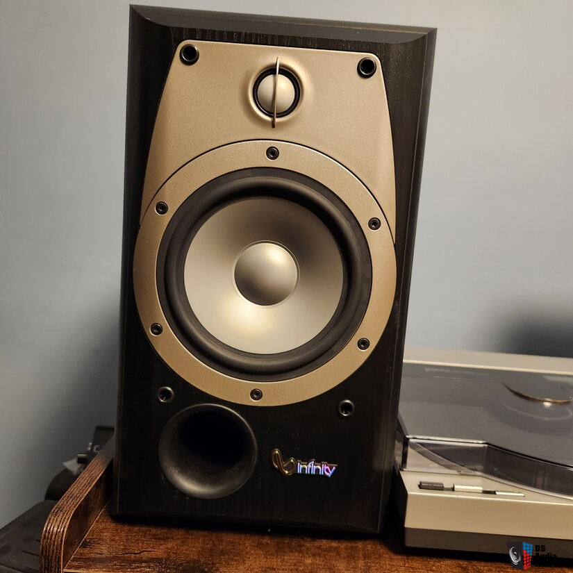 Infinity Alpha 20 Bookshelf Speakers - Audiophile IOB - 00's "Vintage ...