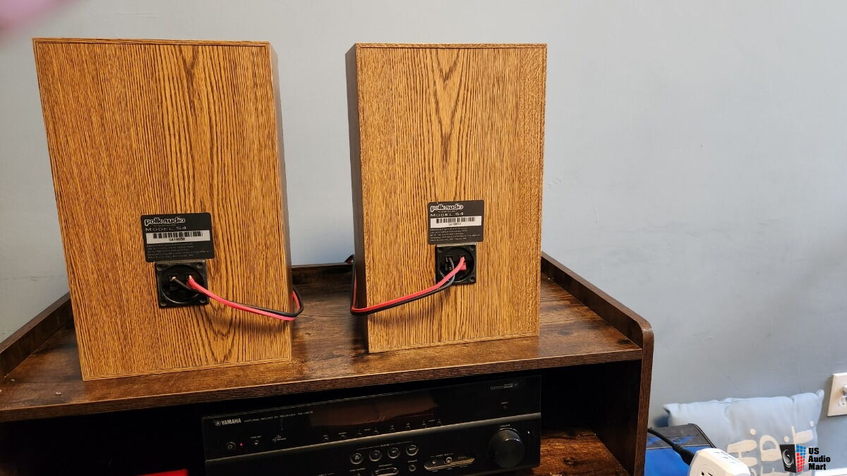 Polk Audio Model S4 Bookshelf Speakers Vintage 90s Photo #5741564 - US ...