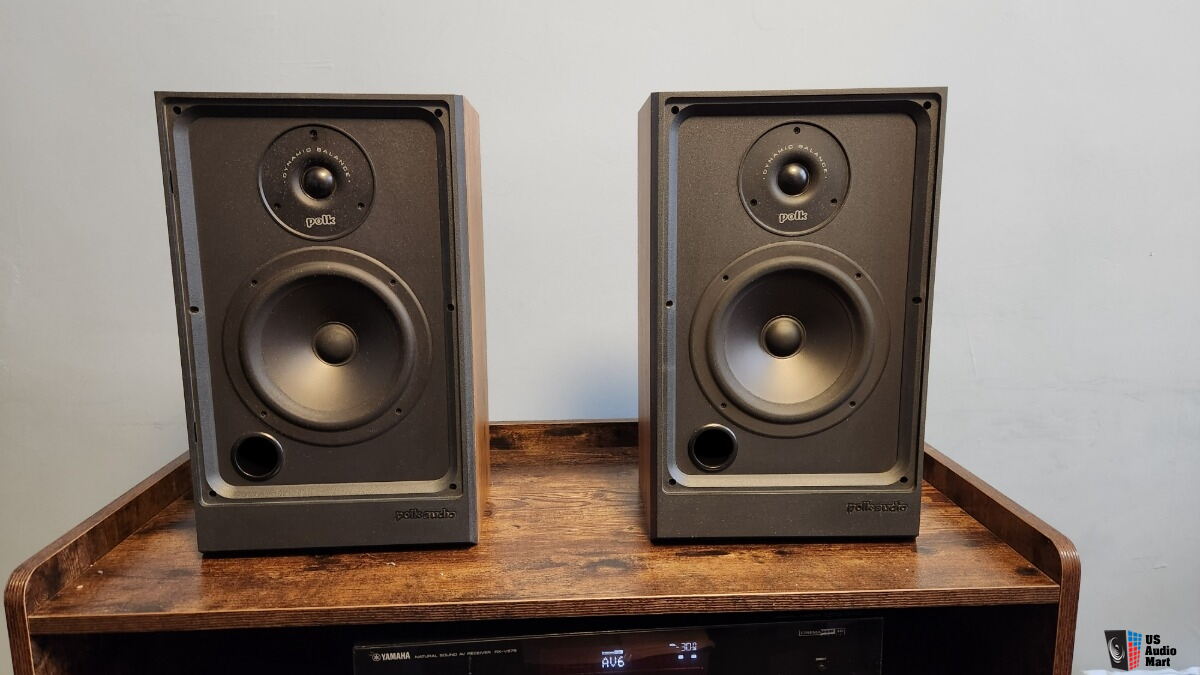 Polk Audio Model S4 Bookshelf Speakers Vintage 90s Photo #5741564 - US ...