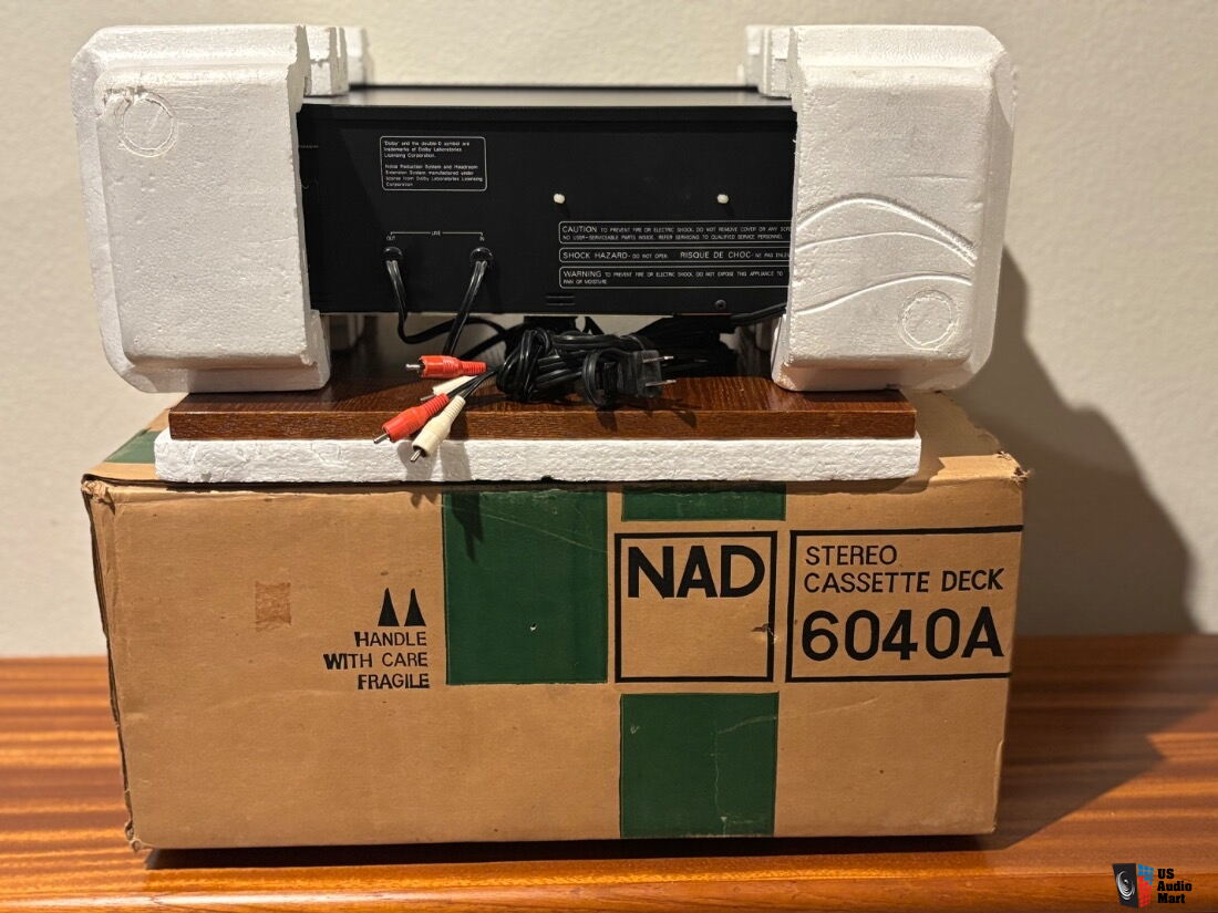 NAD 6040A Cassette Deck /w Original Box Photo #5742820 - US Audio Mart