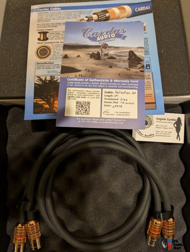 Cardas Clear Reflection XLR 1M Photo #5742963 - US Audio Mart