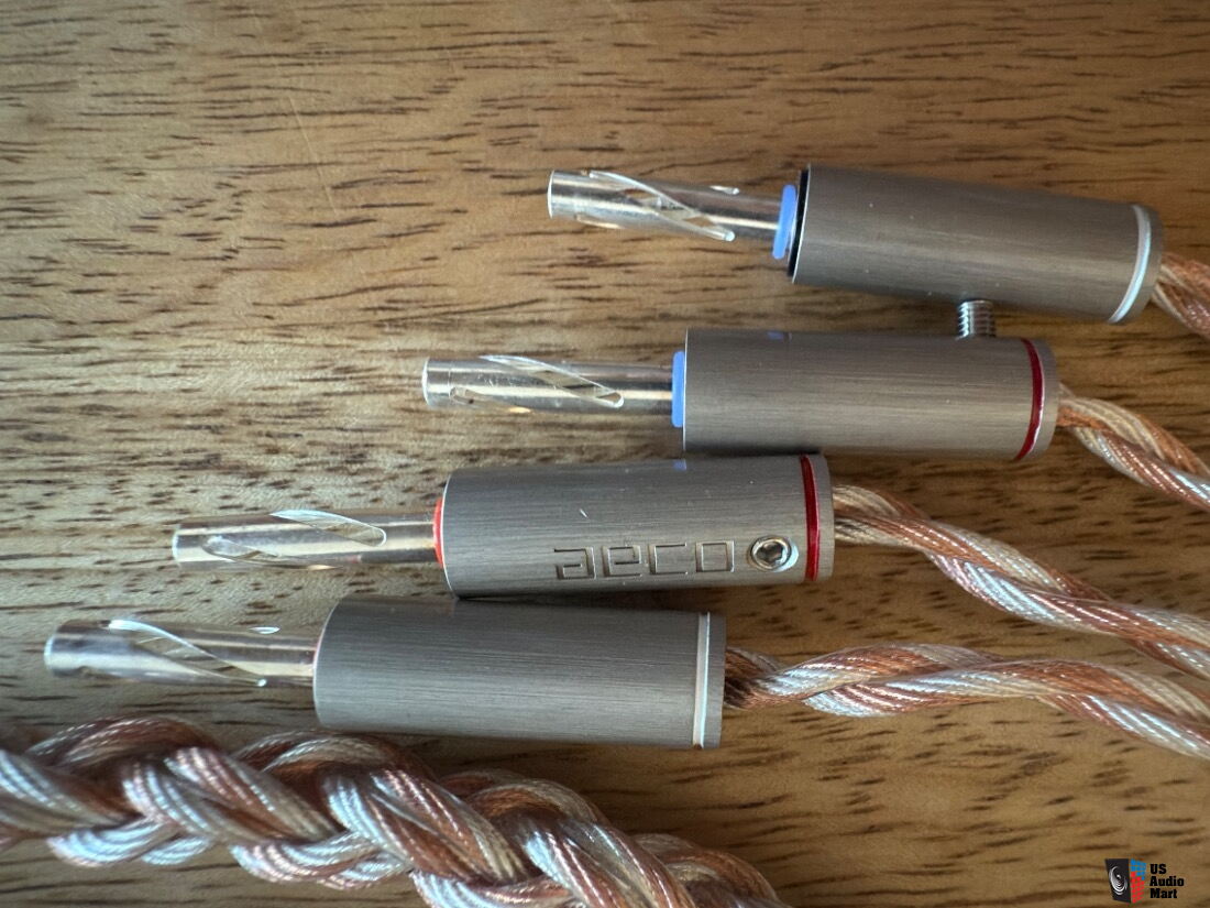 5' Arctic Cables Grandis 7N OCC silver copper headphone cables 3.5mm 4 ...