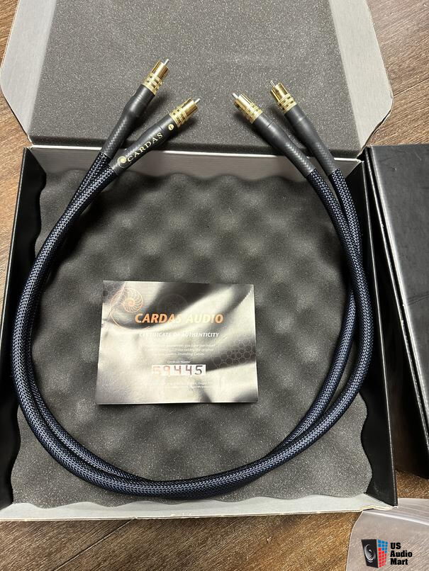 Cardas Clear 1m interconnects RCA, excellent Photo #5746760 - US Audio Mart