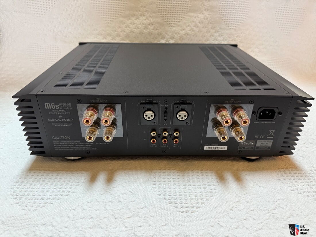 MUSICAL FIDELITY M6-PRX 2 Channel Amplifier Photo #5749743 - US Audio Mart