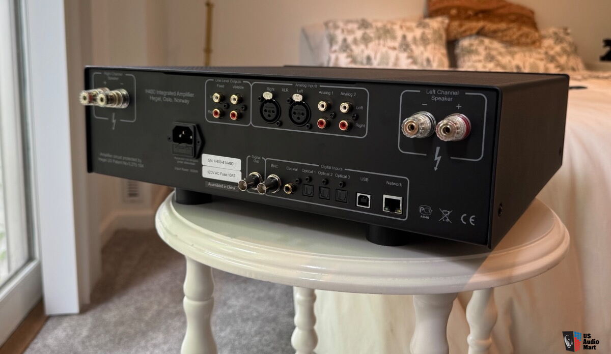 Hegel H400 Streaming Amplifier Photo #5750245 - US Audio Mart