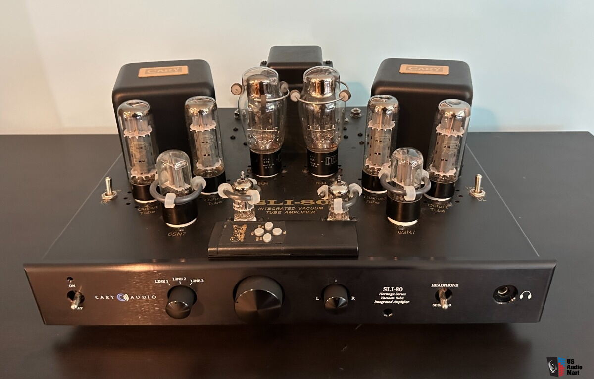 Cary SLI-80 Integrated Tube Amplifier For Sale - US Audio Mart
