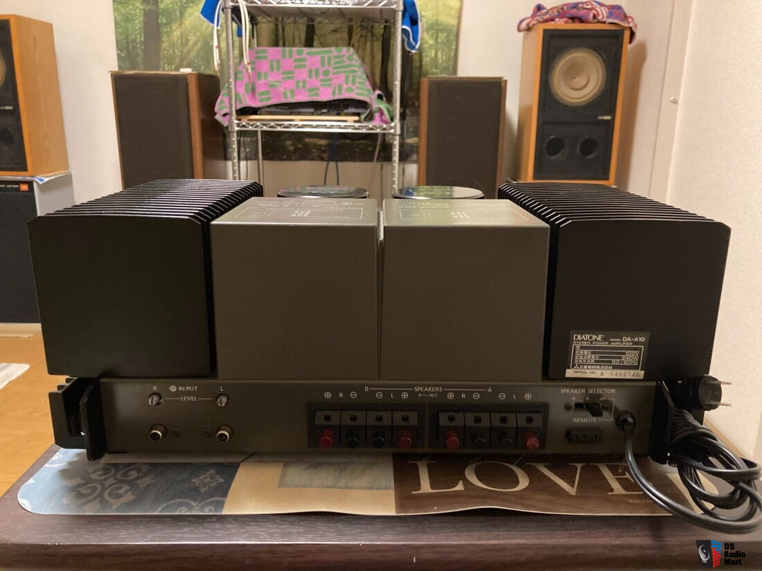Diatone DA-A10 Solid State Amplifier (Dual Mono Contruction) Photo ...