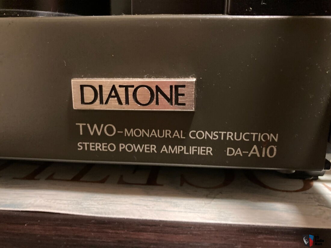 Diatone DA-A10 Solid State Amplifier (Dual Mono Contruction) Photo ...