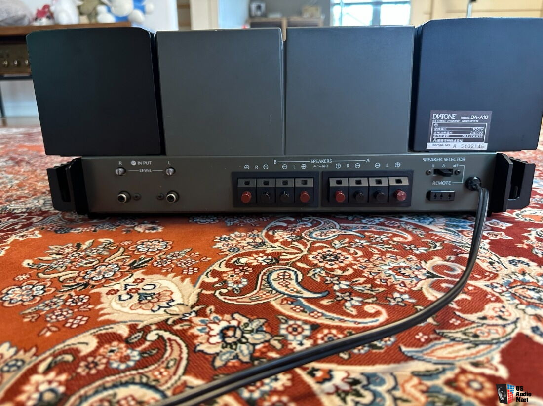 Diatone DA-A10 Solid State Amplifier (Dual Mono Contruction) Photo ...