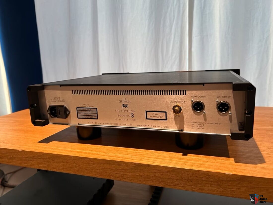 Gryphon Scorpio S EU + transformer Photo #5751289 - US Audio Mart