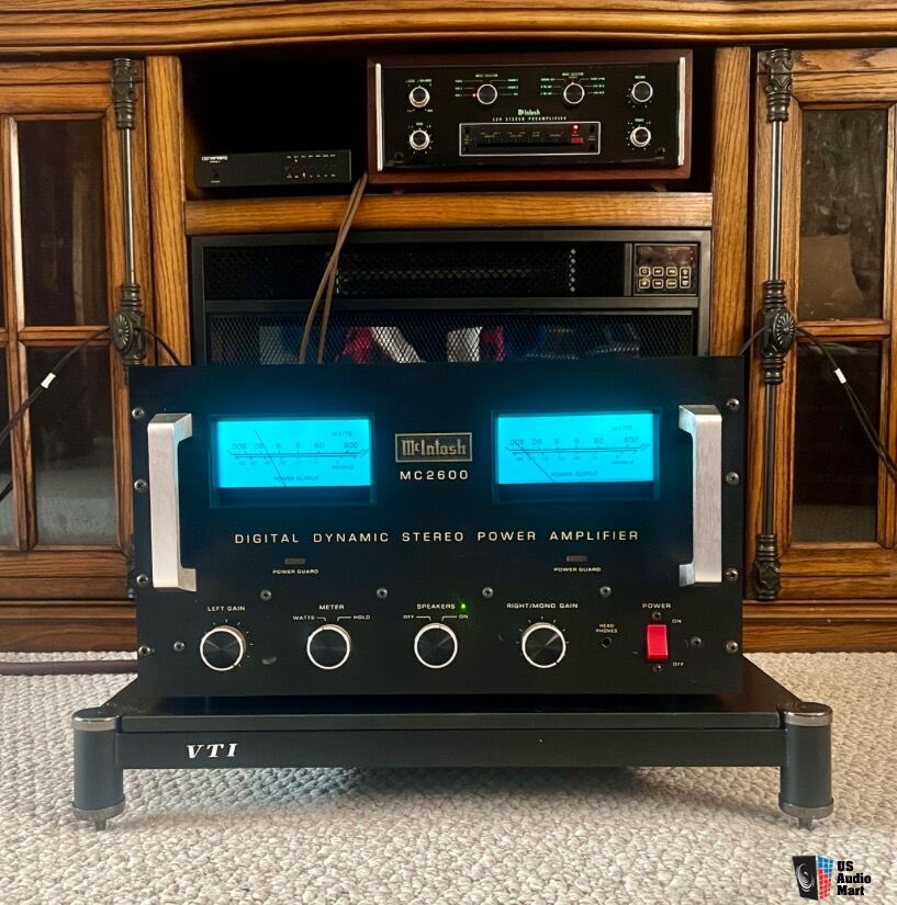 RARE McIntosh MC2600 amplifier-Near Mint Photo #5751992 - US Audio Mart